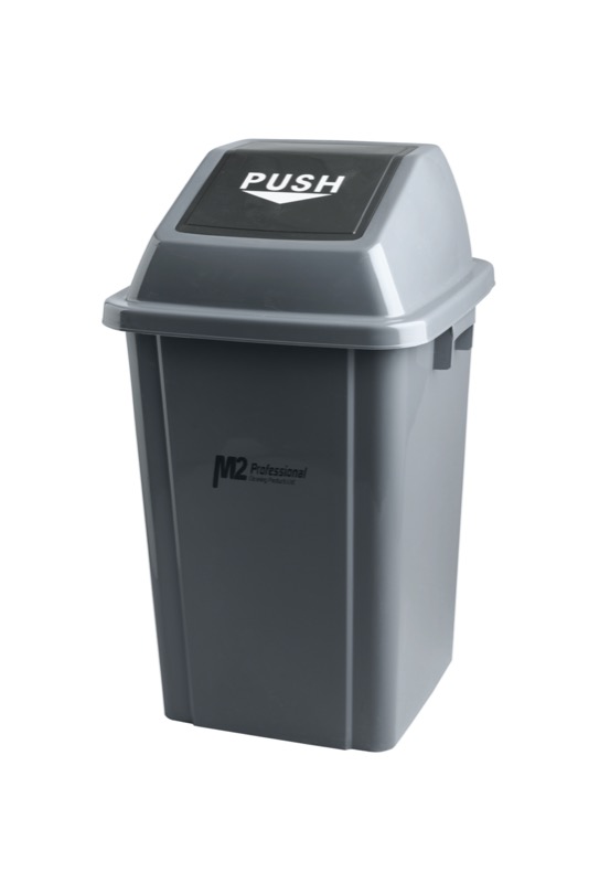 EZ-Push Garbage Container with Lid | M2 Professional